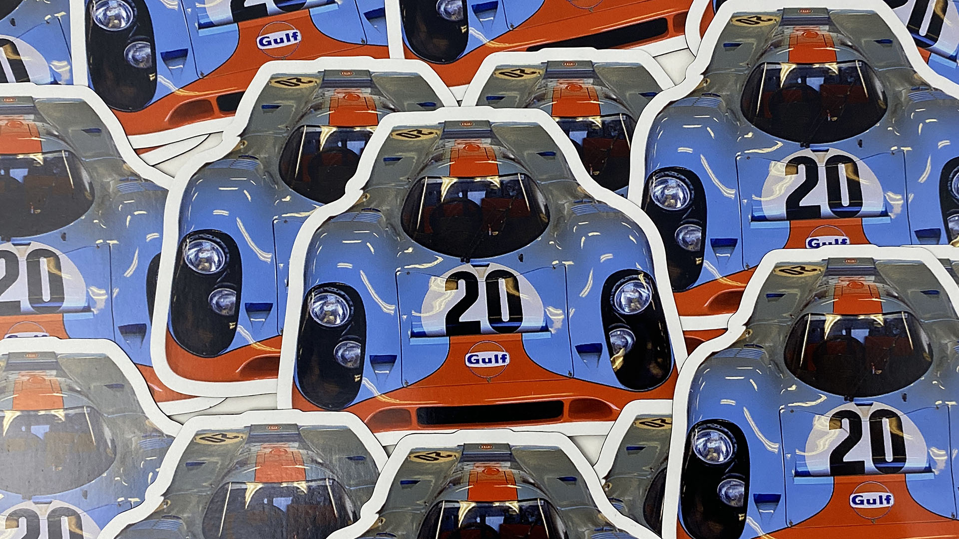 1970 Porsche 917 Le Mans Magnets | The Pruett Store
